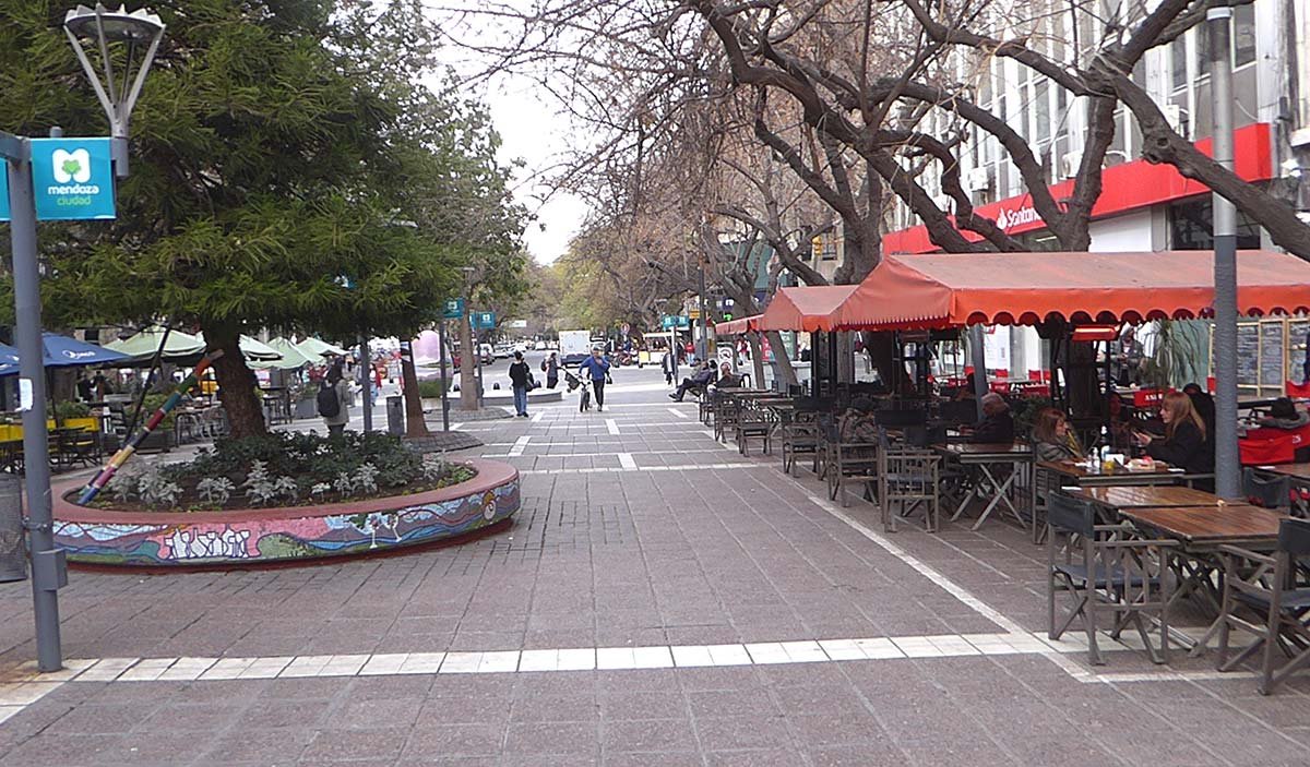 Centro de la ciudad de Mendoza